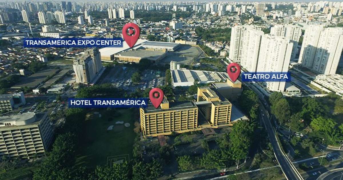 Integração entre Transamerica Expo Center, Hotel Transamérica e Teatro ...