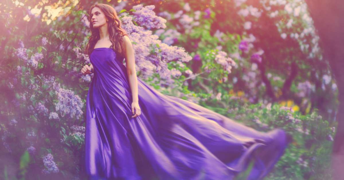 Lilás, roxo e violeta são as cores que regem 2018