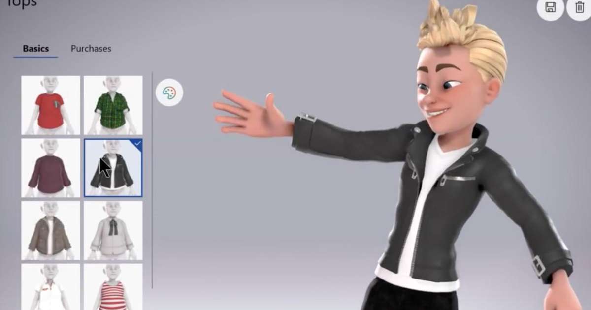 Novos visuais dos avatares do Xbox One são revelados em vazamento