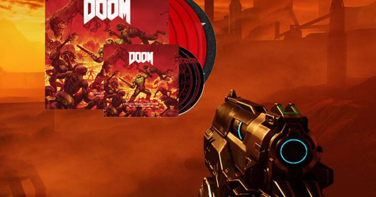 Trilha sonora de Doom sai para Spotify, CD e LP colorido