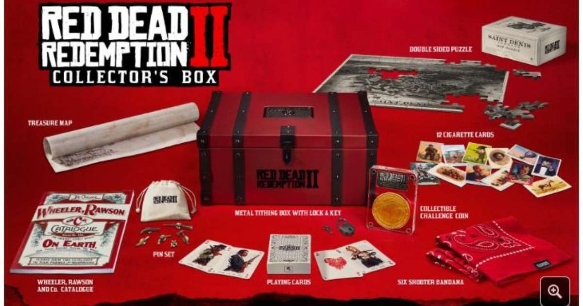 Rockstar revela edições especiais e de colecionador de Red Dead ...
