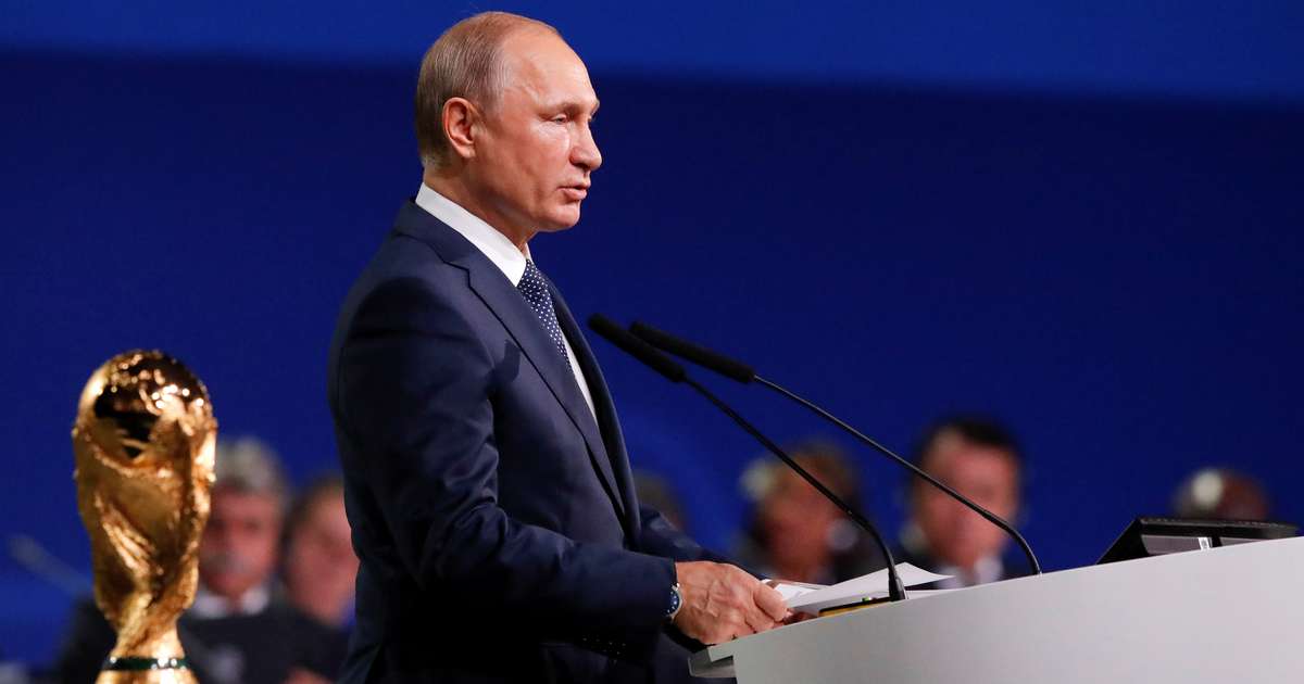 Putin agradece Fifa por separar política de esporte um dia antes da ...