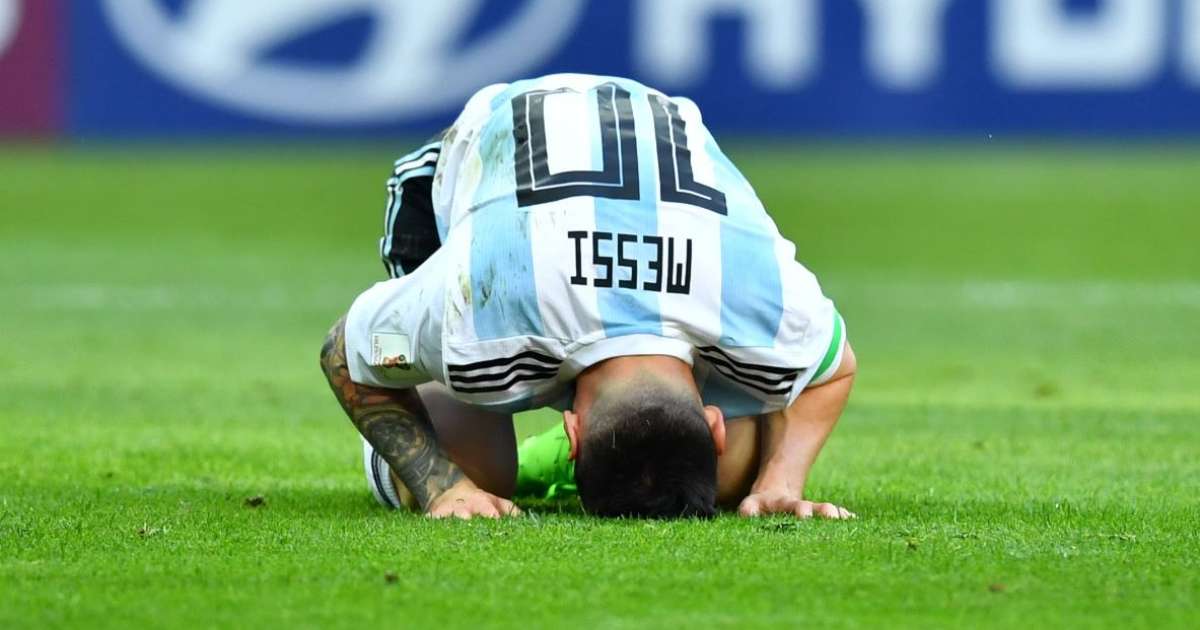 Messi perde 4ª Copa e mantém jejum de gols em mata-matas