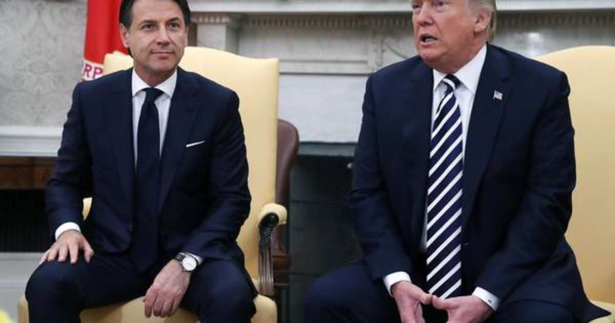 Em crise com UE, Trump mostra sintonia com premier italiano