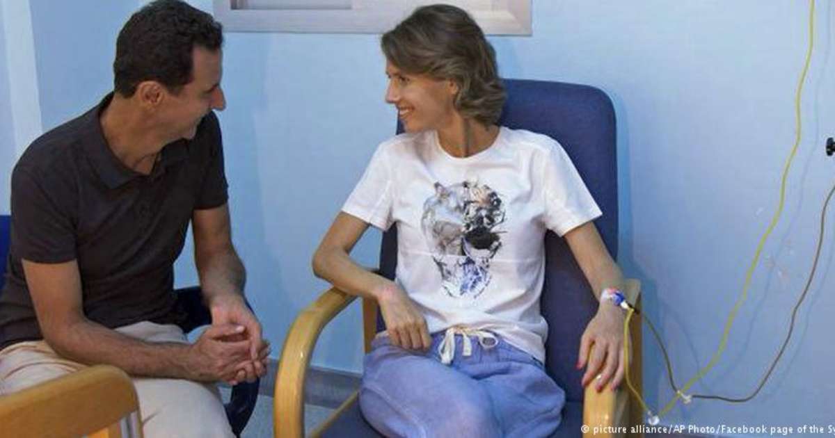 Esposa de Assad é diagnosticada com câncer de mama