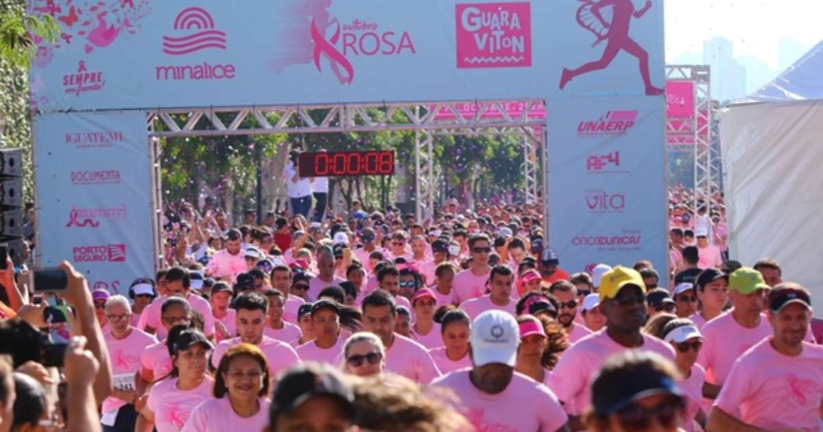 Corrida Outubro Rosa destaca a importância da conscientização sobre o ...