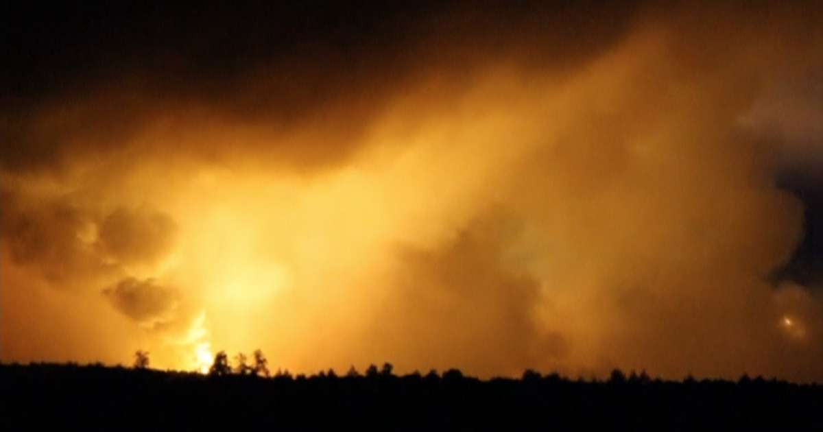 Moradores evacuam cidade na Ucrânia após explosões