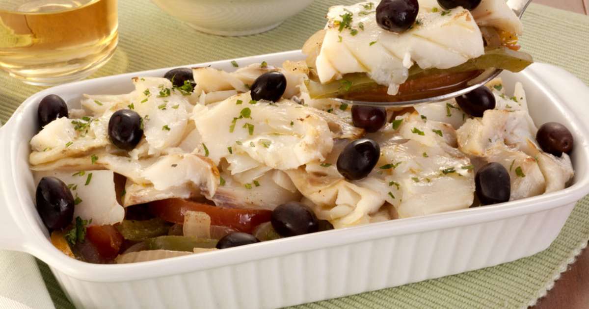 Bacalhoada prática de forno