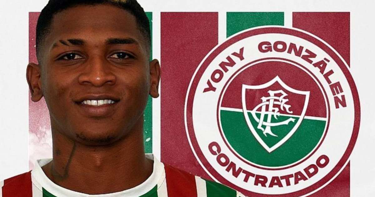 Fluminense anuncia contratação do atacante colombiano Yony González