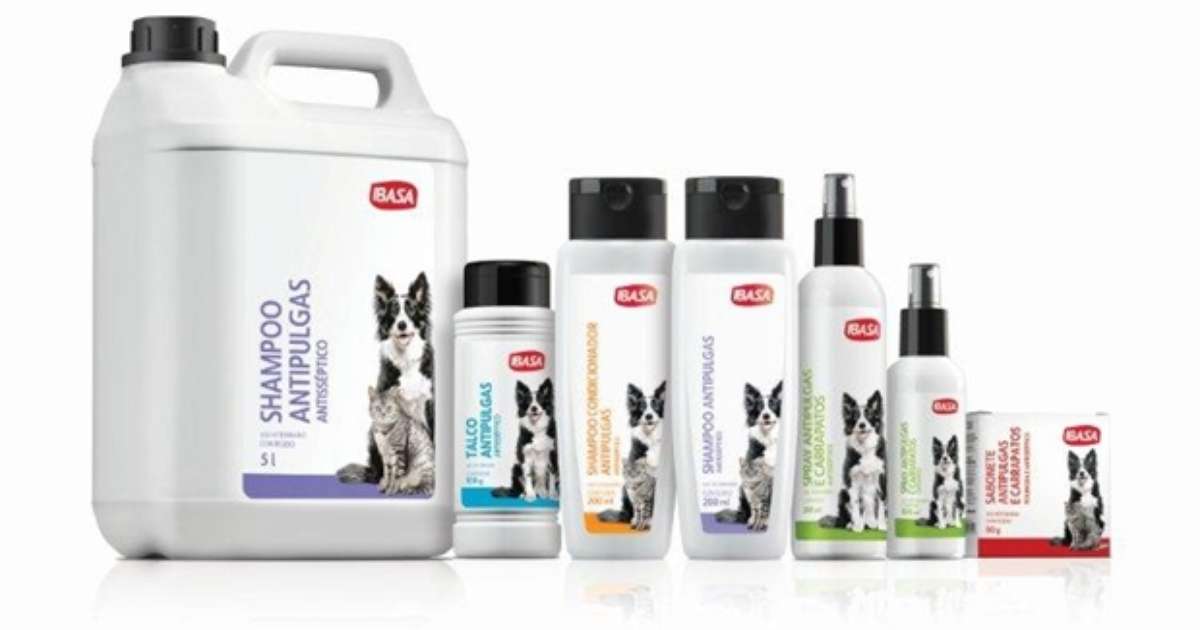 Ibasa apresenta linha completa de combate a pulgas e carrapatos
