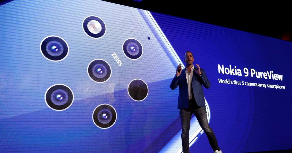 MWC 2019: Nokia lança smartphone com cinco câmeras por US$ 700