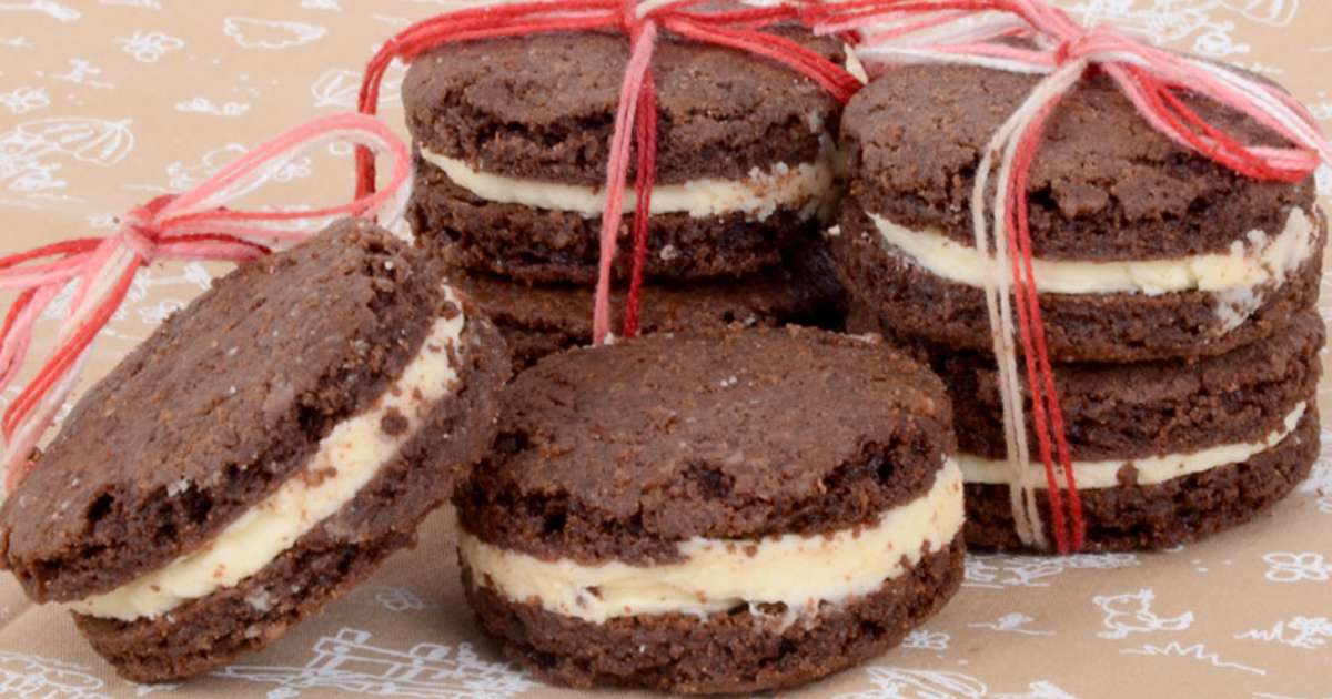 Bolacha recheada caseira