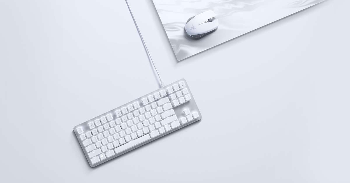 Razer lança setup gamer na cor Mercury White