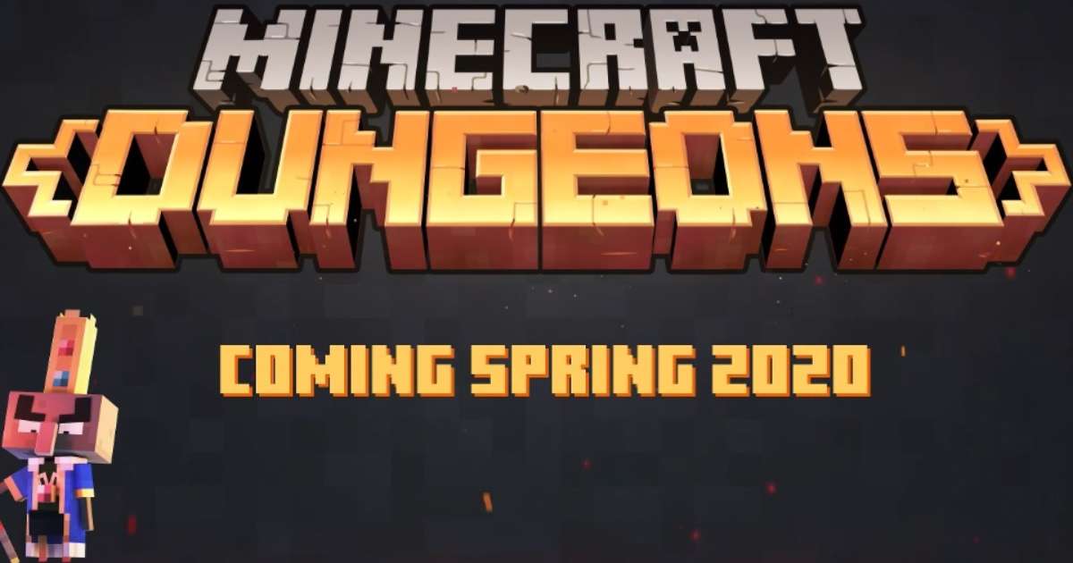 Minecraft Dungeons é anunciado pela Microsoft e já tem data de lançamento
