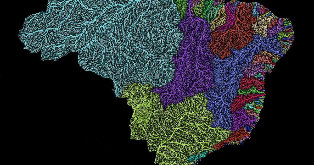 O que revela o mapa alternativo do Brasil feito por cartógrafo húngaro