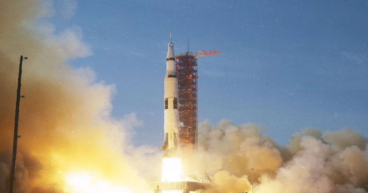 Lançamento da Apollo 11 com os primeiros a pisarem na Lua foi há 50 anos