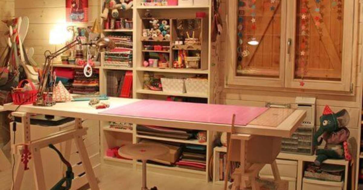 Atelier de Costura: Veja Como Montar o Seu e +60 Exemplos Lindos