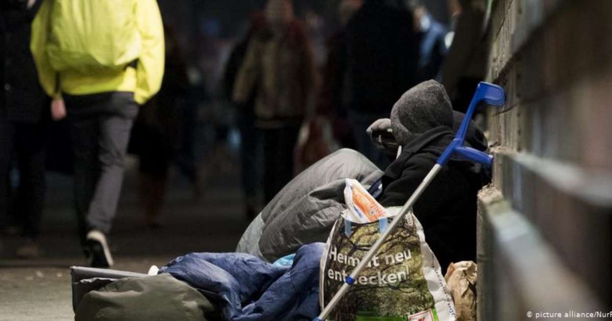 Sem-teto chegam a 650 mil na Alemanha