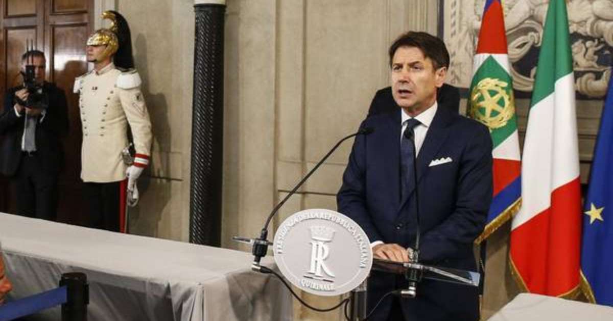 Giuseppe Conte anuncia formação de novo governo na Itália