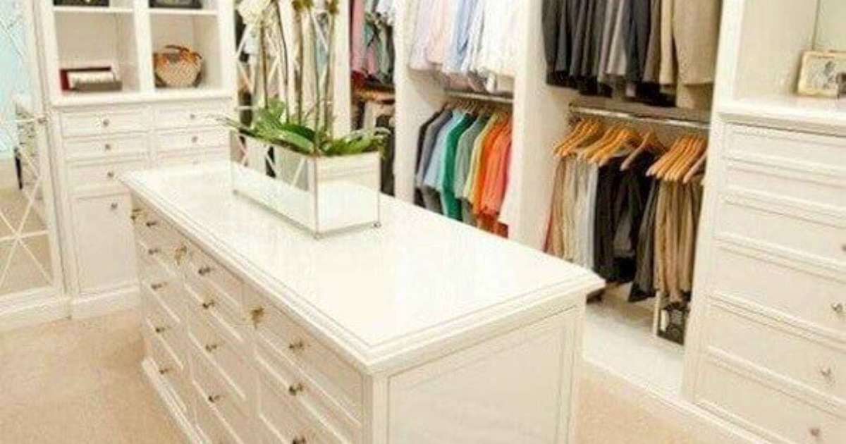 Closet Luxuoso: +51 Modelos para Inspirar a sua Decoração
