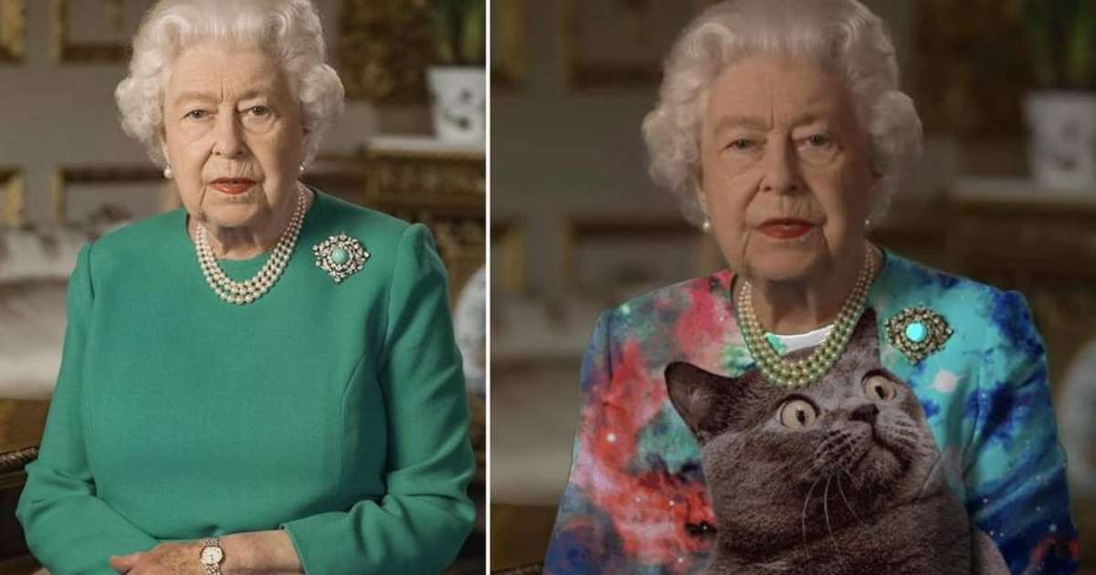 Vestido usado por rainha Elizabeth em discurso vira alvo de memes