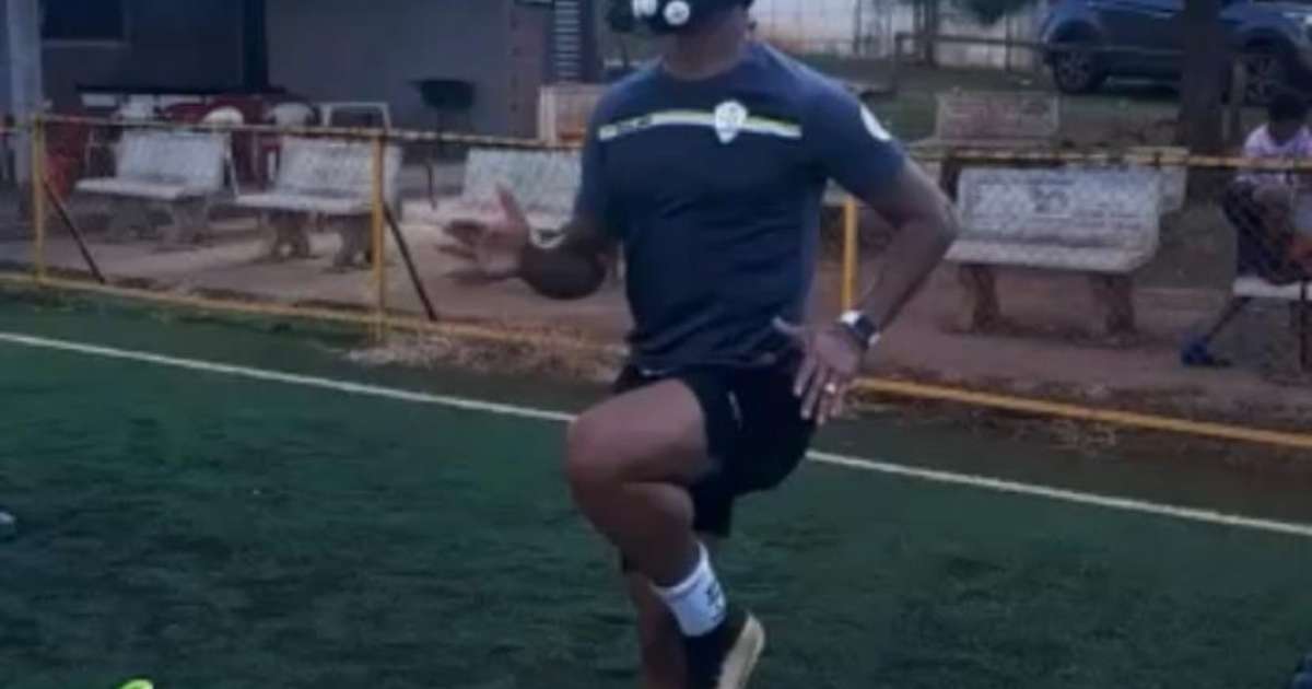 Com o contrato rescindido, Abuda treina em casa e espera achar novo clube