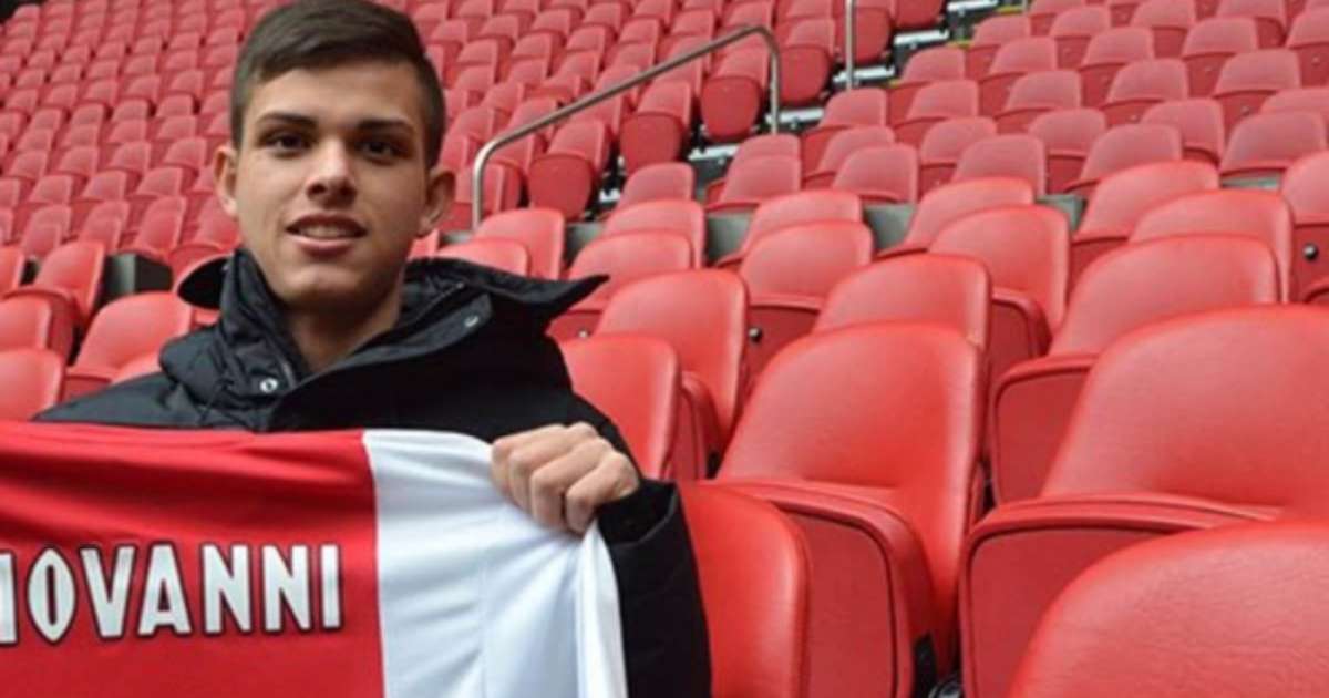 Cria do Santos, Giovanni Manson justifica escolha pelo Ajax em sua ida ...
