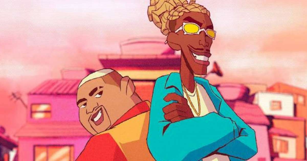 Kevin O Chris e MC Kekel viram personagens de desenho animado em "Vai ...