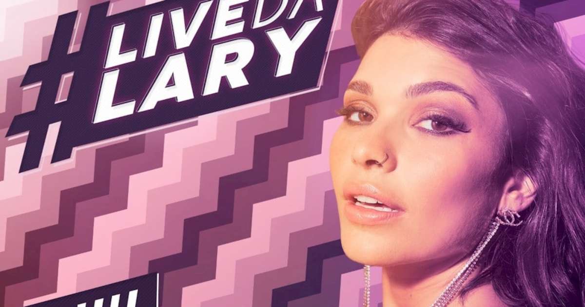 Lary apresenta grandes sucessos em sua primeira live nesta semana
