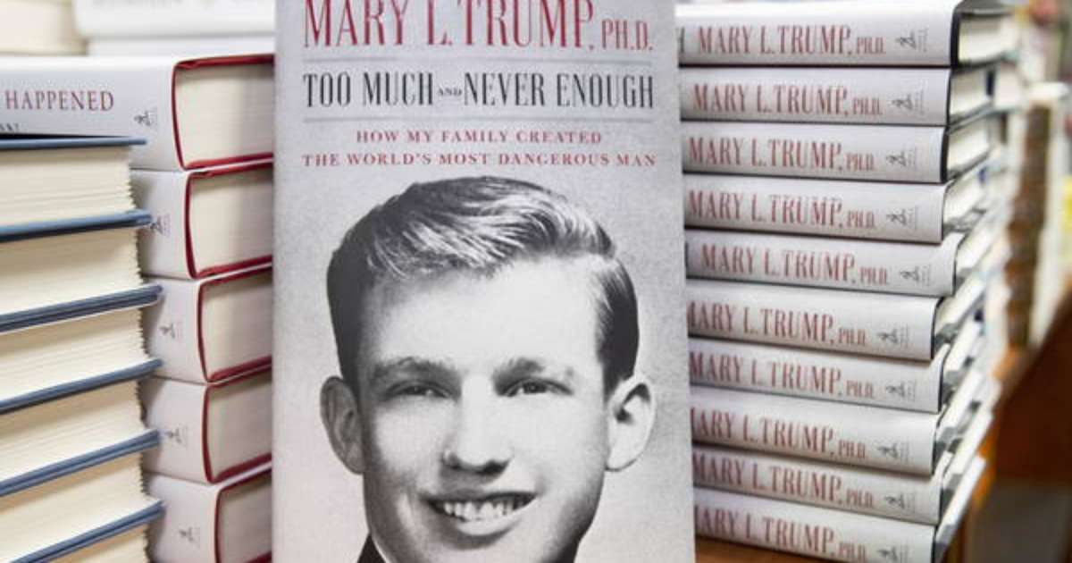 Livro de Mary Trump vende quase 1 milhão de cópias no 1º dia