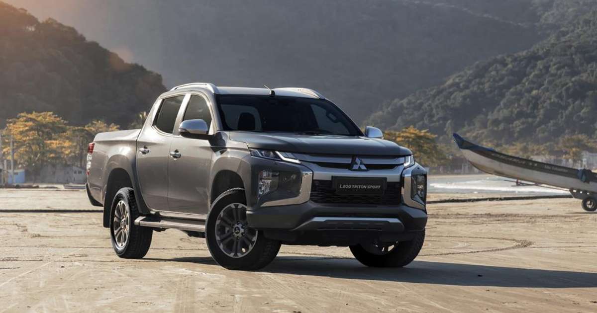 Mitsubishi L200 ganha design agressivo e novo câmbio AT6