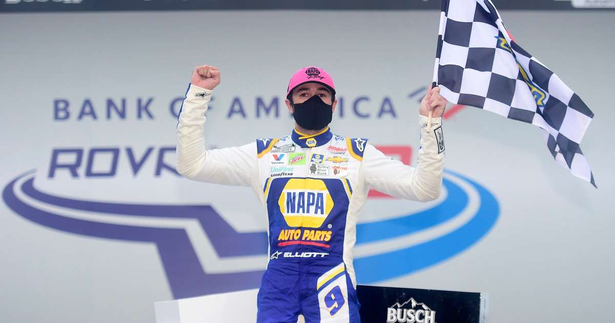 Elliott vence no Roval em prova inédita da Nascar com chuva. Kyle Busch ...