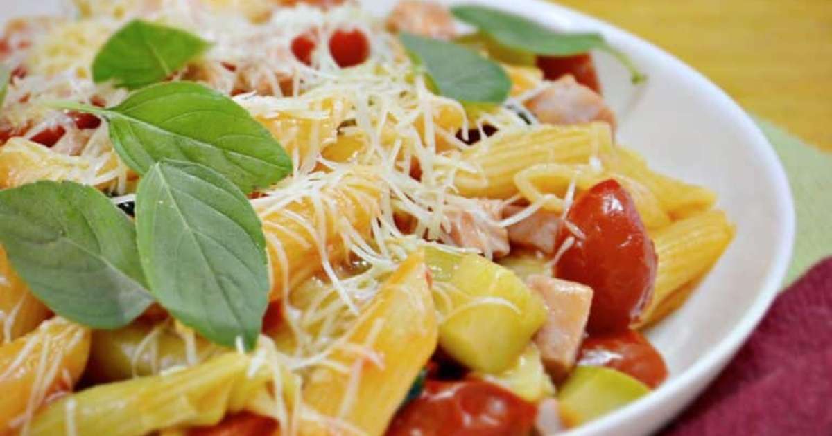 Macarrão Colorido De Uma Panela Só Pronto Em 30 Minutos