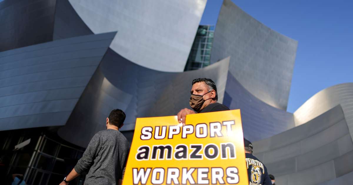 Sindicalização de funcionários da Amazon enfrenta dificuldades para ser ...