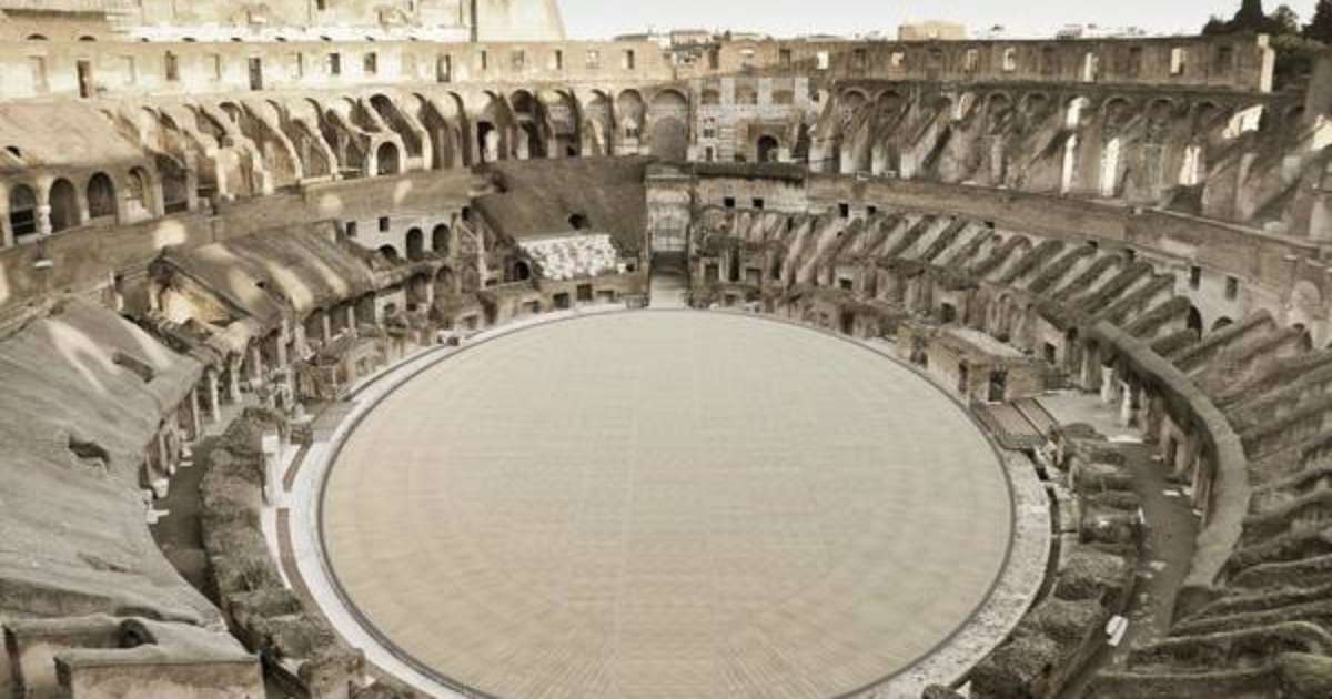 Itália apresenta projeto para reconstruir arena do Coliseu