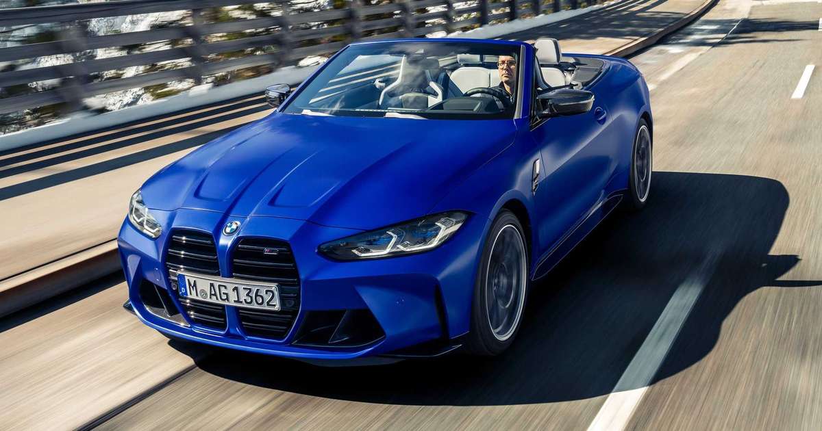 Novo BMW M4 conversível estreia com motor de 510 cv