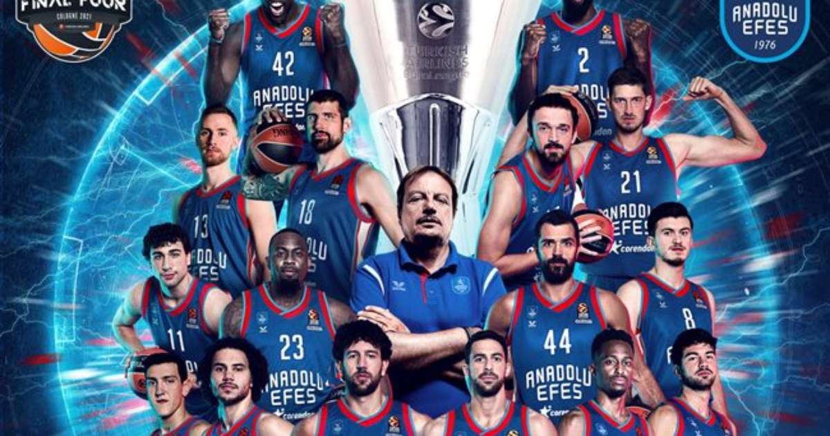 Anadolu Efes conquista título inédito da Euroliga