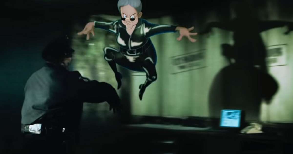 Veja cena de "Space Jam 2" que parodia "Matrix"