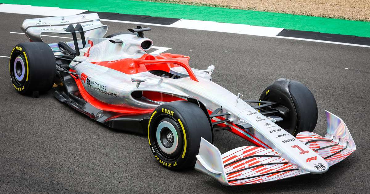 F1 apresenta novo visual de carro para a temporada de 2022