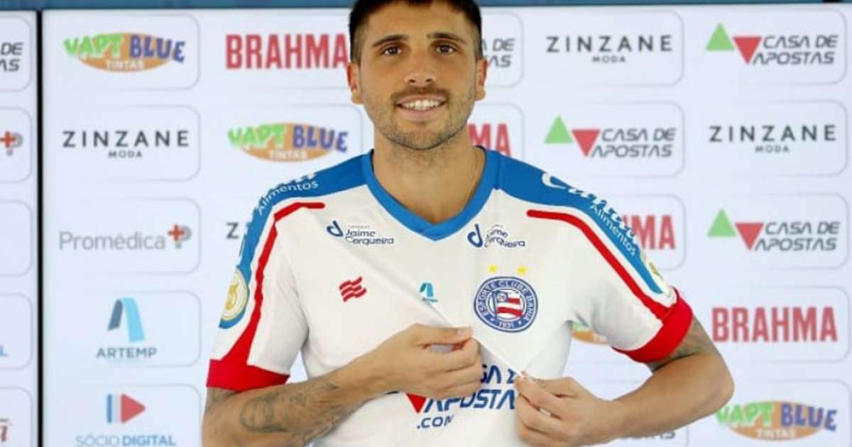 Lucas Mugni chega ao Bahia falando sobre versatilidade e motivo que o ...