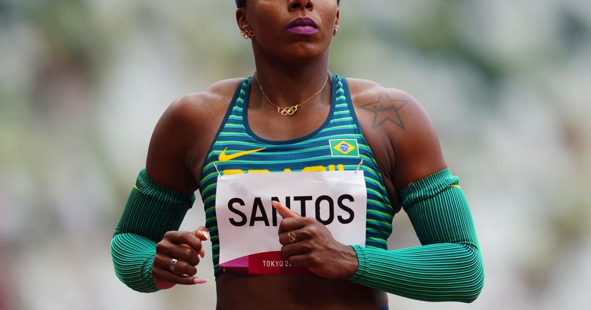 Brasileiras ficam fora da semifinal dos 100m rasos em Tóquio