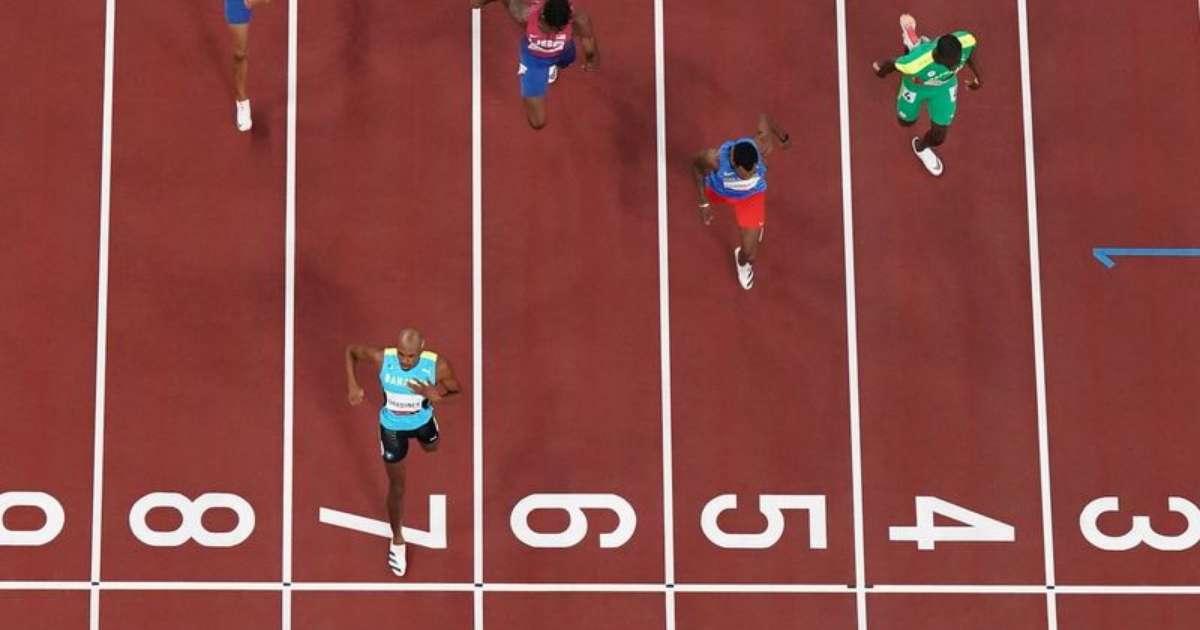 Gardiner leva ouro nos 400m para Bahamas em dia para EUA esquecerem no ...