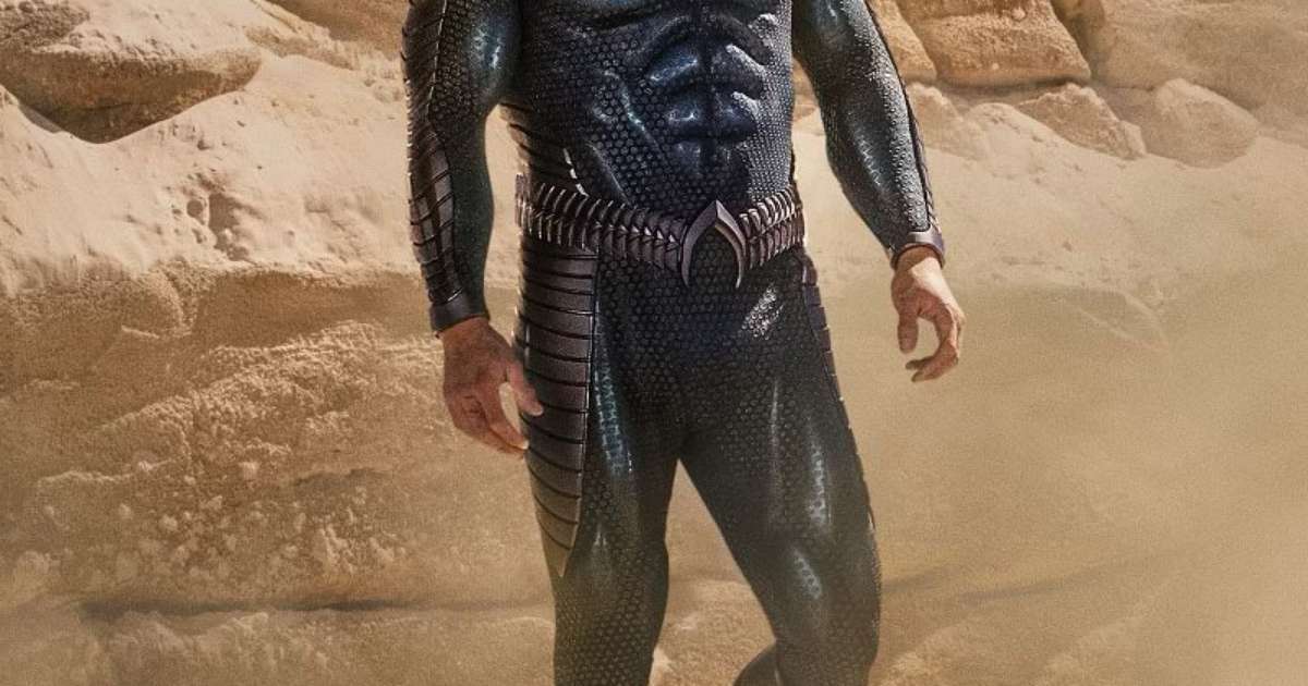 Jason Momoa revela novo visual de Aquaman