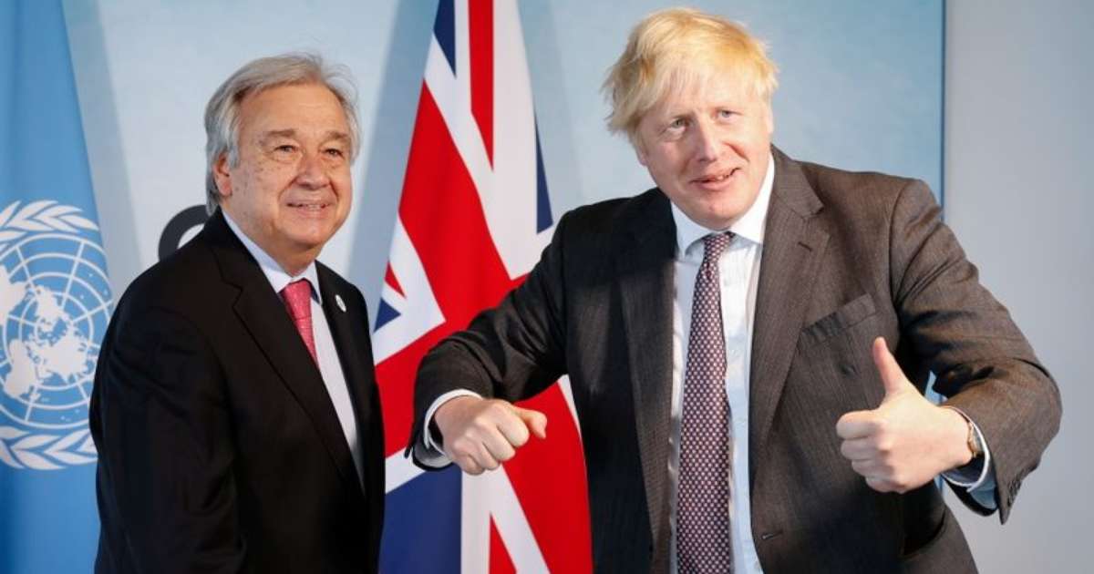 "Acionem os alarmes": chefe da ONU e premiê britânico reúnem líderes ...