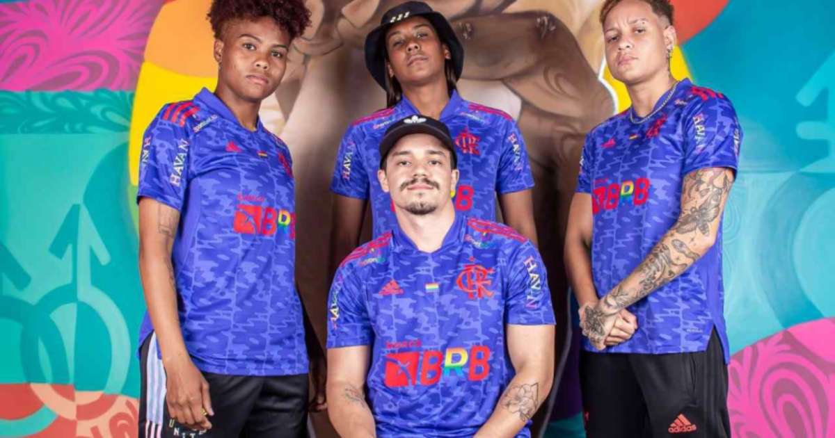 Flamengo lança primeira camisa Pride do clube