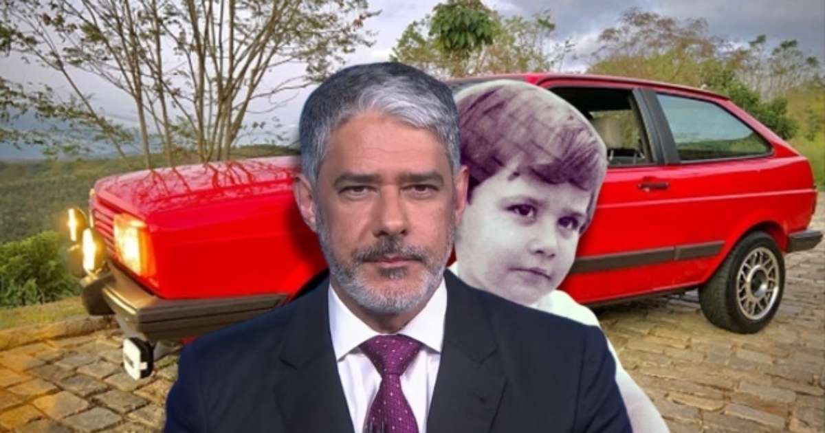 Bonner faz post comovente sobre uma paixão de infância