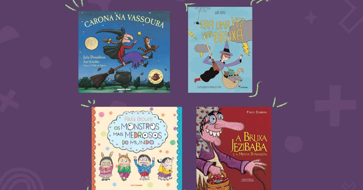 8 livros com clima de Dia das Bruxas para ler sem medo para as crianças