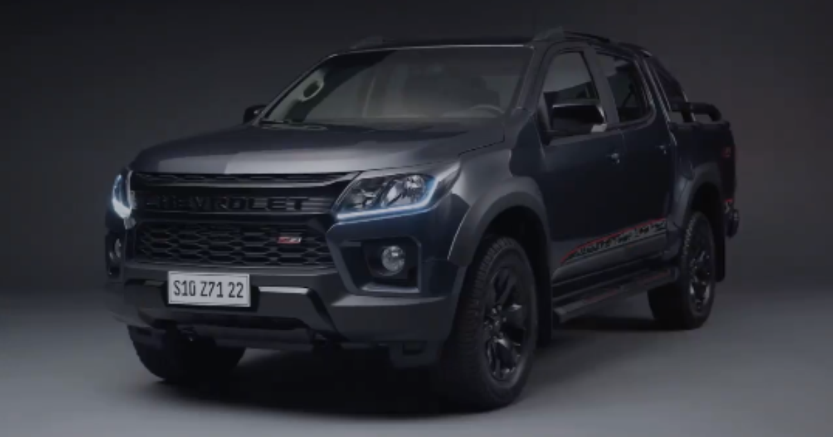 Nova Chevrolet S10 Z71 "vaza" em vídeo do presidente da GM