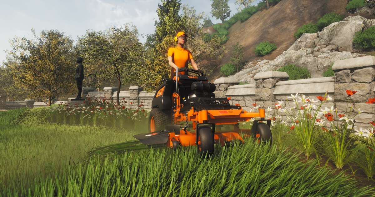 Lawn Mowing Simulator chega ao Game Pass em dezembro