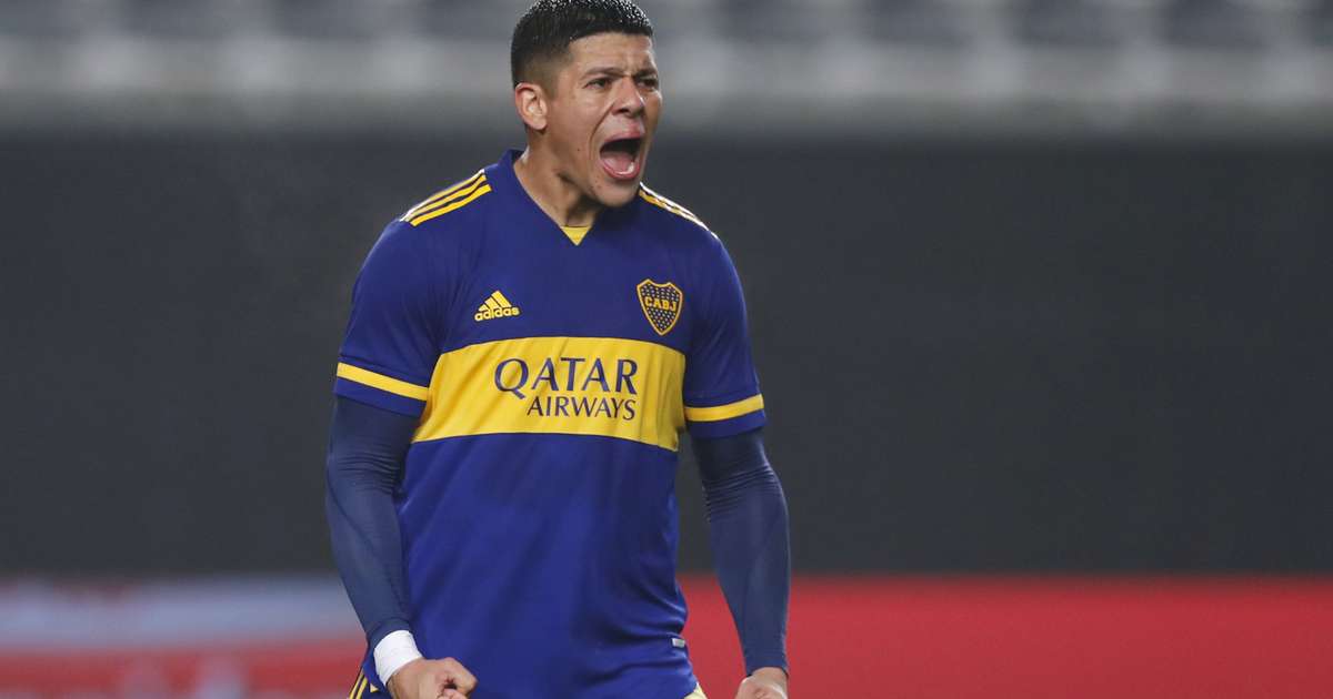 Palmeiras monitora o zagueiro Marcos Rojo, do Boca Juniors